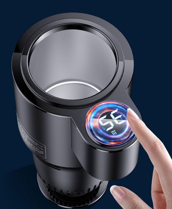 Smart Car Heating & Cooling Cup Holder with Digital Display – LastGear